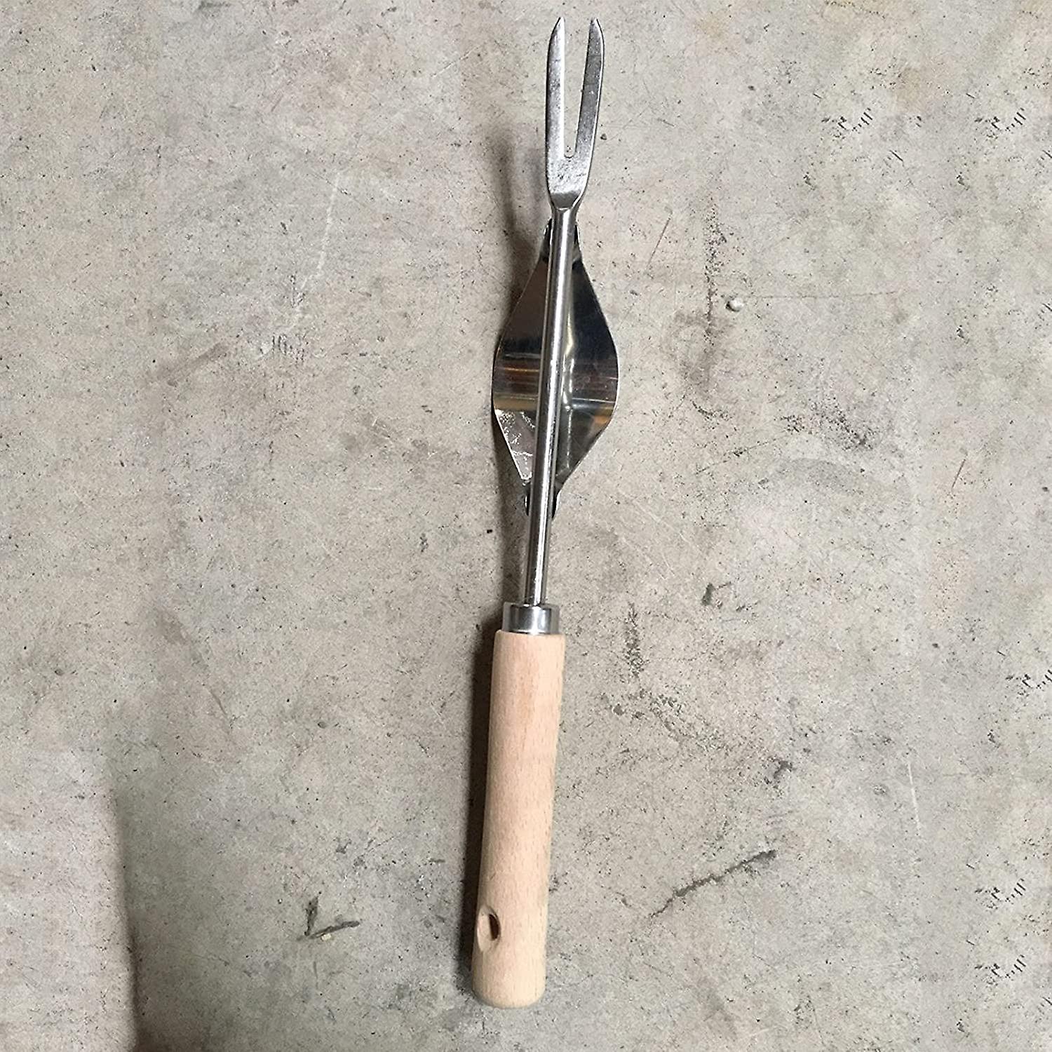 Curry Tool, Use Solid Wood Handle And Y-shaped Design Of Stainless ...