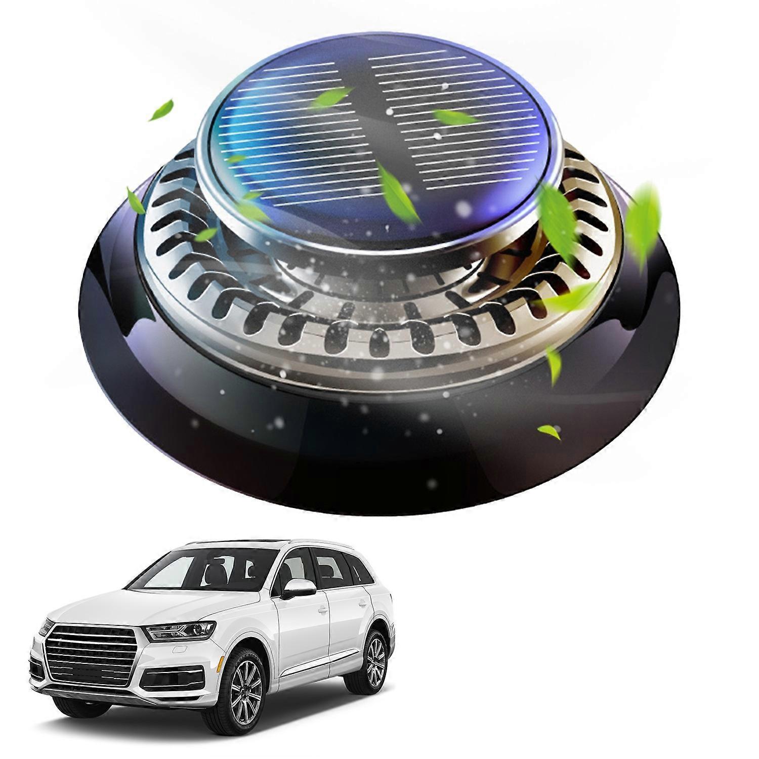 Car Air Freshener Solar Powered Car Diffuser Natural Essential Oil ...