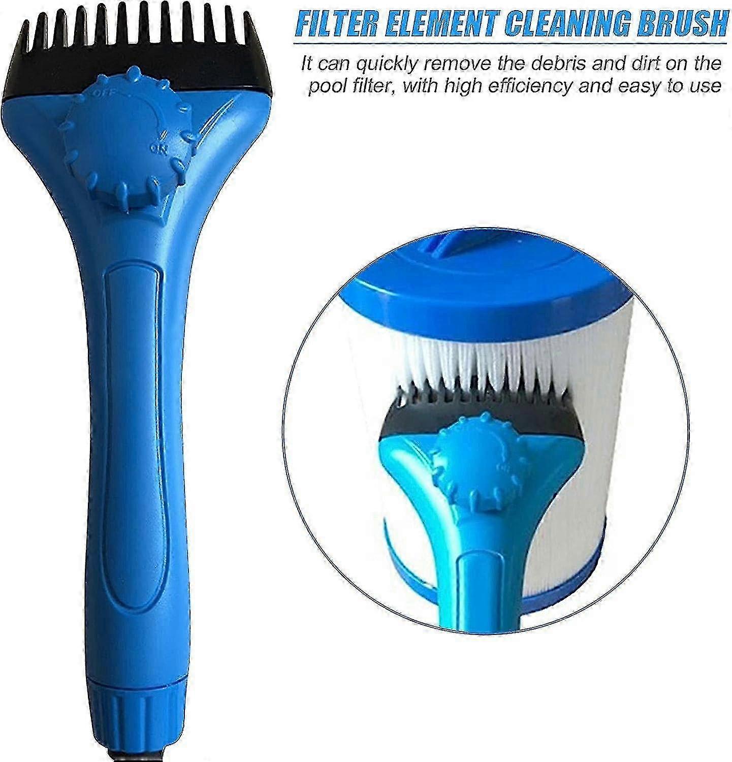 Pool Filter Cartridge Cleaner Debris And Dirt Cleaning Tools Swimming ...