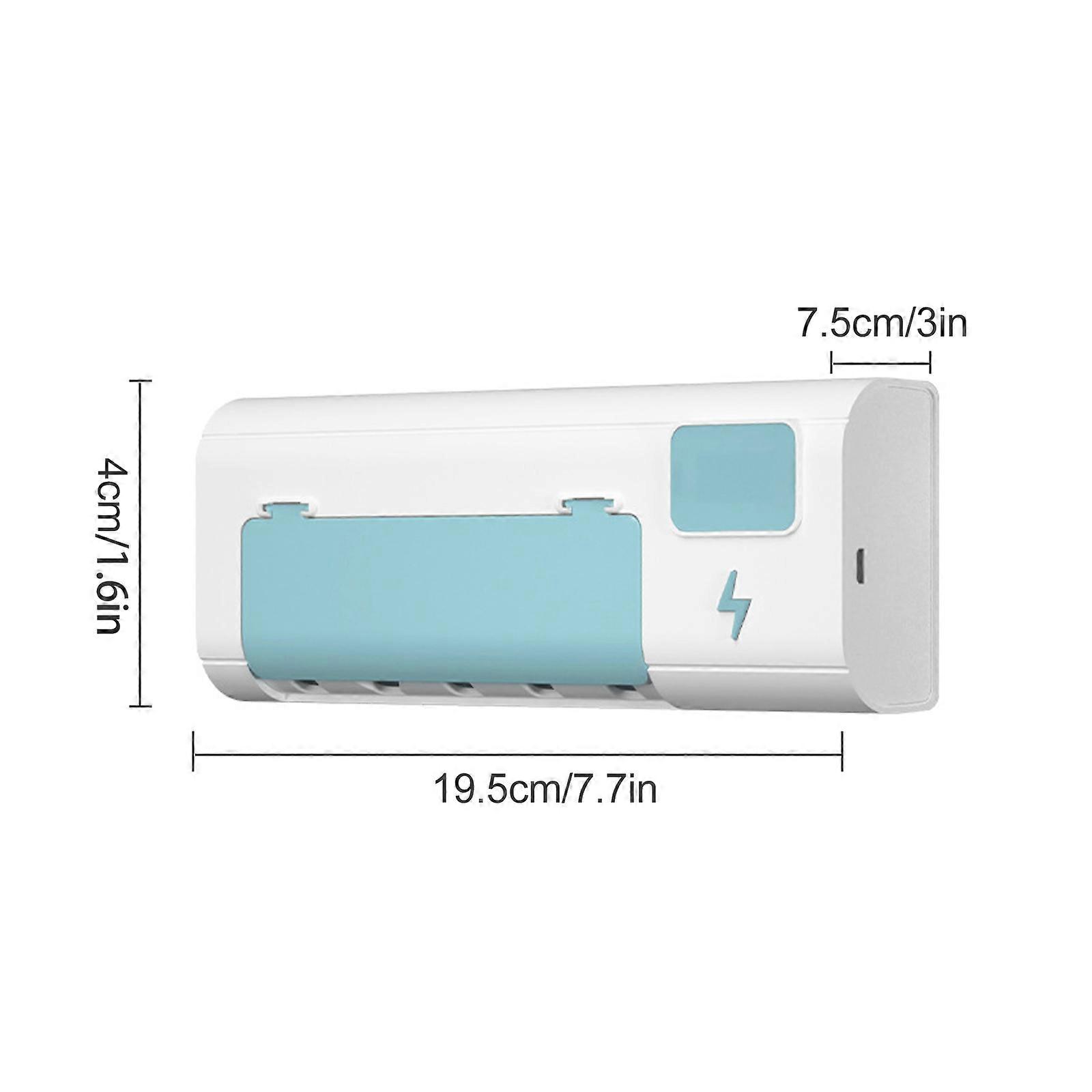 Toothbrush Sanitizer, Blue Ultraviolet Sterilization Technology ...