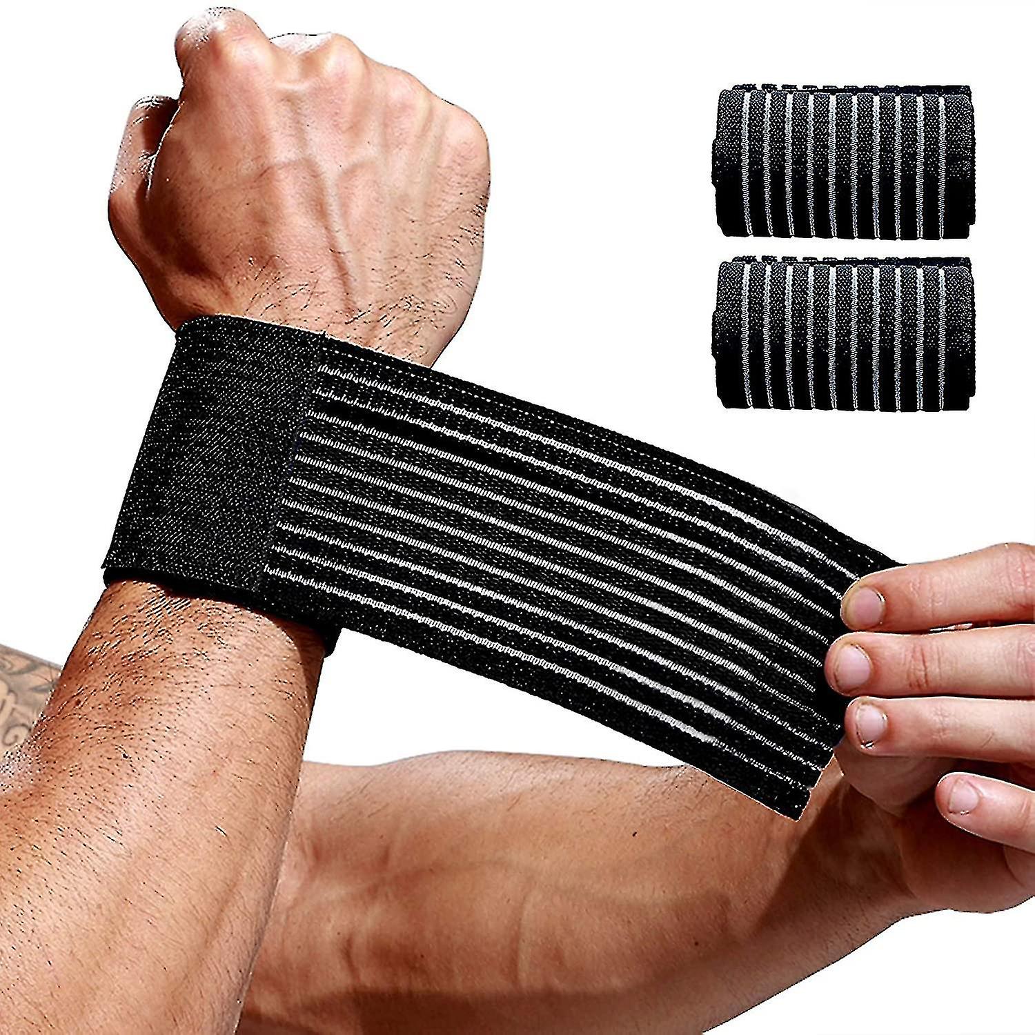 2 Pack Carpal Tunnel Wrist Brace, Wrist Wraps For Working Out ...