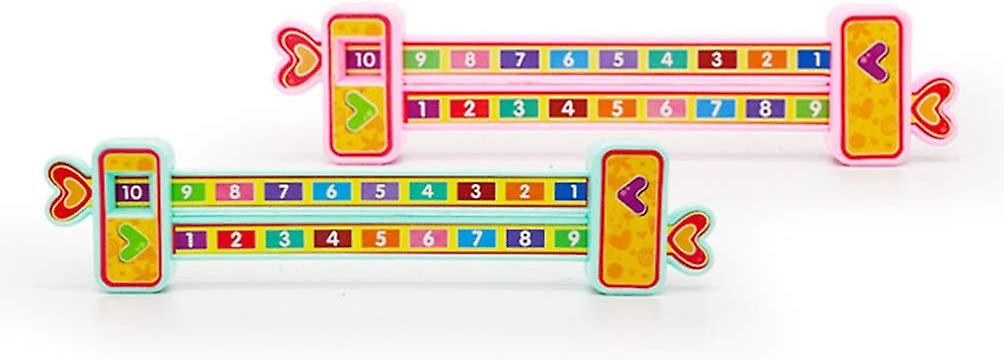 Digital Decomposition Ruler Combination Mathematical Scale Addition ...