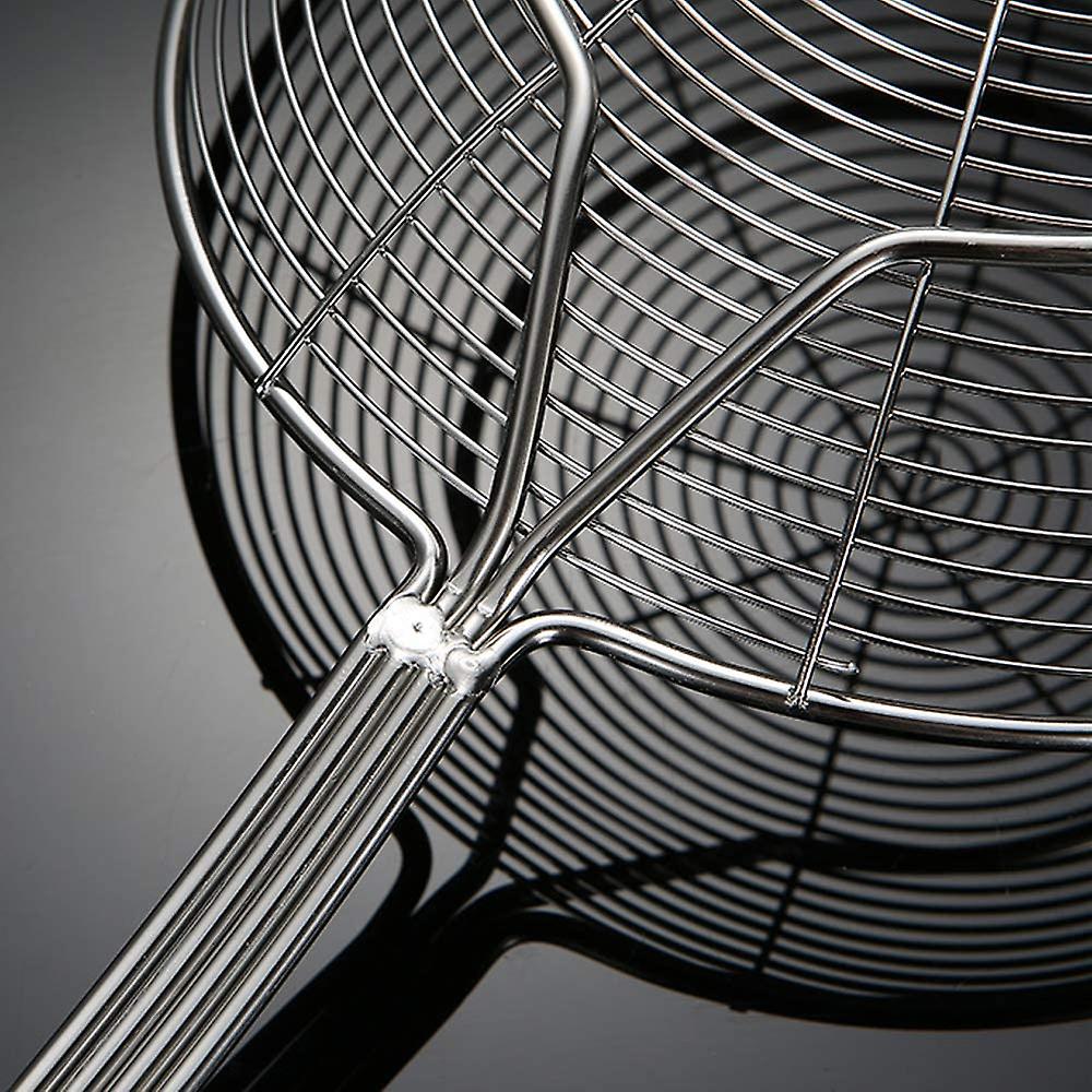 Skimmer Strainer 2pcs Kitchen Stainless Steel Wire Skimmer Spoons With ...