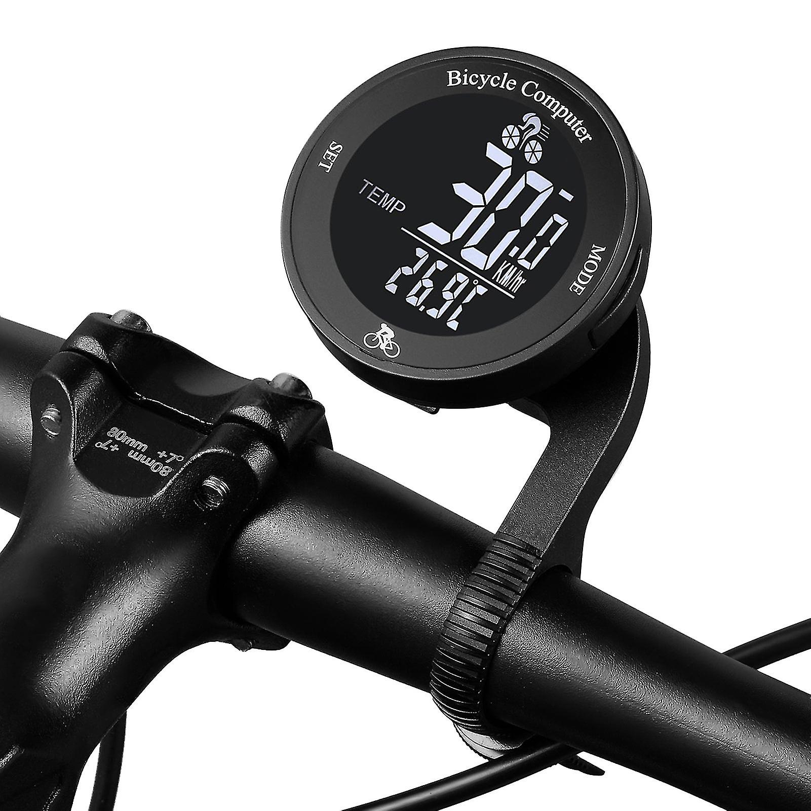 Wireless Bike Computer Waterproof Bicycle Odometer Multi Functional Lcd ...