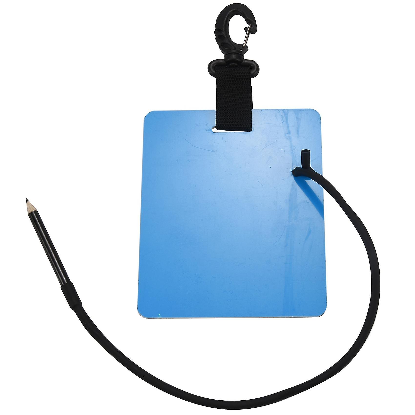 2x Dive Underwater Writing Slate Diving Wordpad Gear Board With Swivel ...