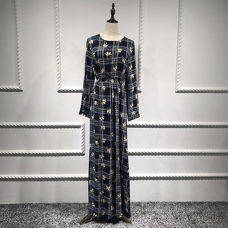 Eid Mubarak Kaftan Dubai Abaya Turkey Muslim Women Hijab Dress Islam ...