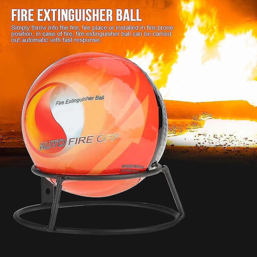 Fire Extinguisher Ball Easy Throw Stop Fire Loss Tool Safety (1.3kg ...