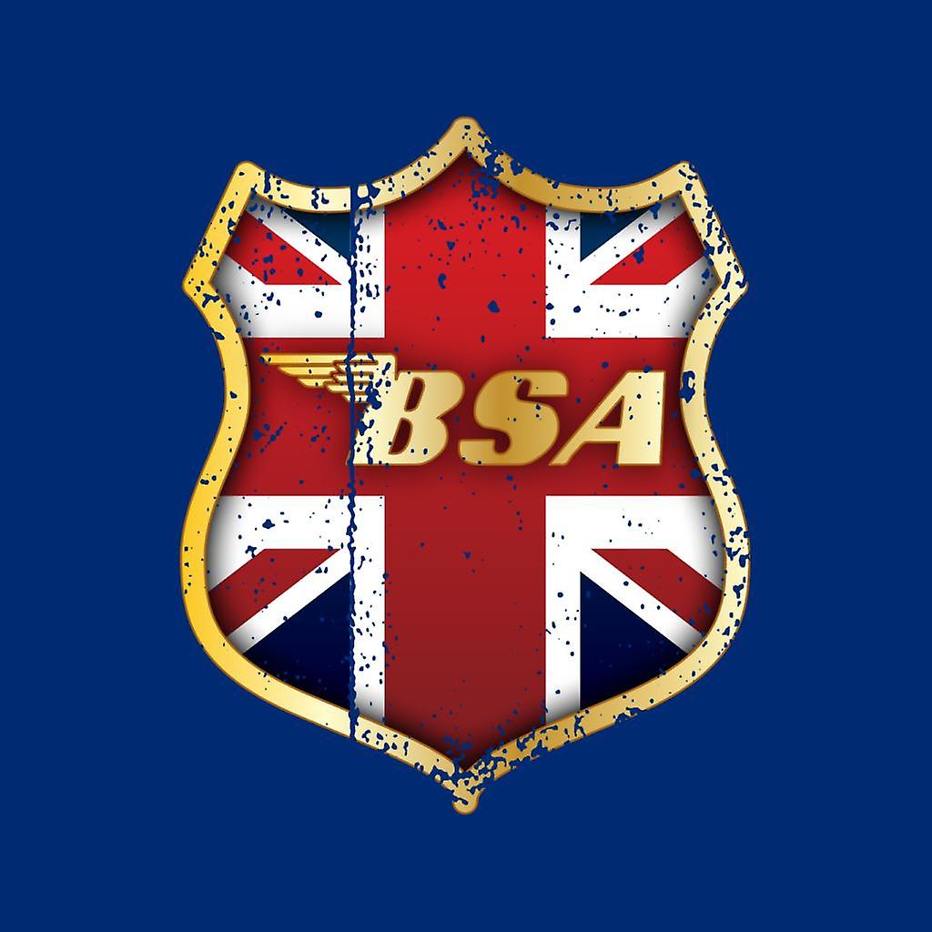 BSA Golden Logo Union Jack Badge Men's Varsity Jacket | Fruugo US