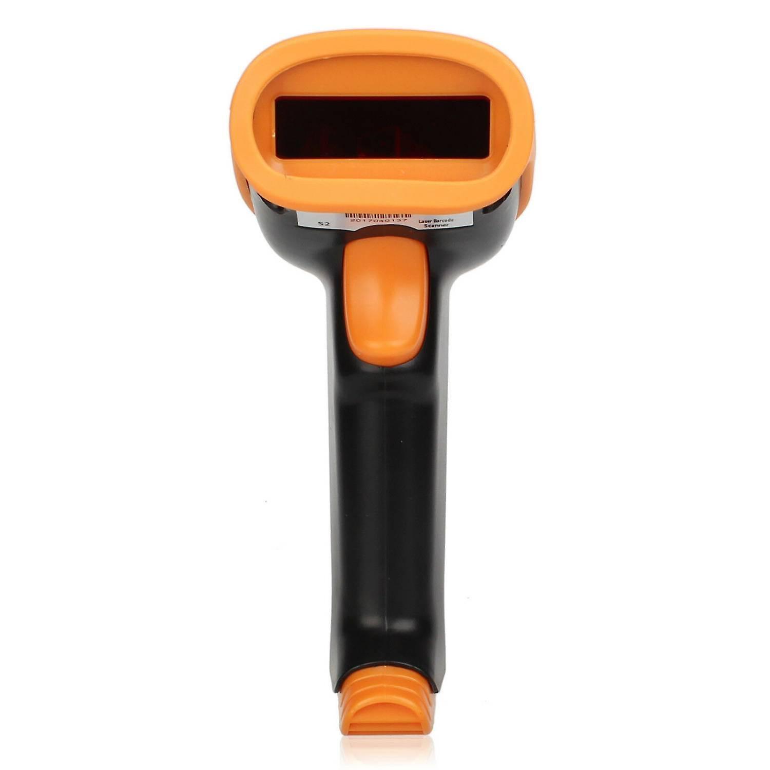 Barcode reader with USB to 1D codes - Orange | Fruugo UK