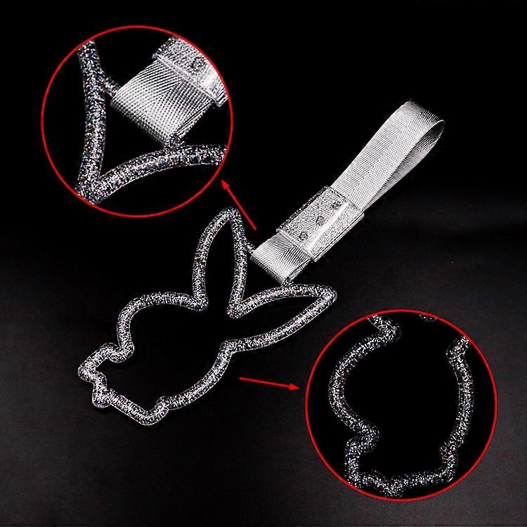 JDM Rabbit Racing Tsurikawa Ring Train Bus Handle Universal Drift Anime ...