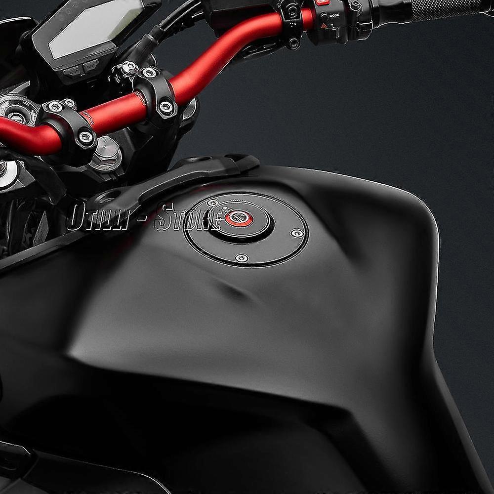 Motorcycle Fuel Tank Cover Oil Box Cap Aluminum Accessories For Yamaha ...