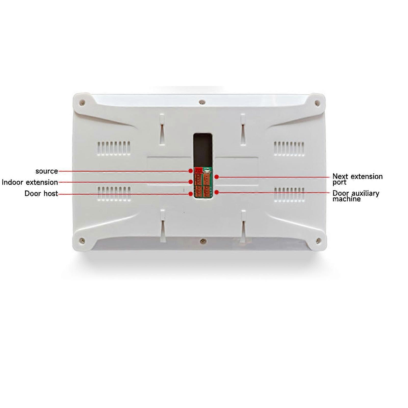 7" Apartment Wired Video Door Phone Intercom Entry System for Multi ...