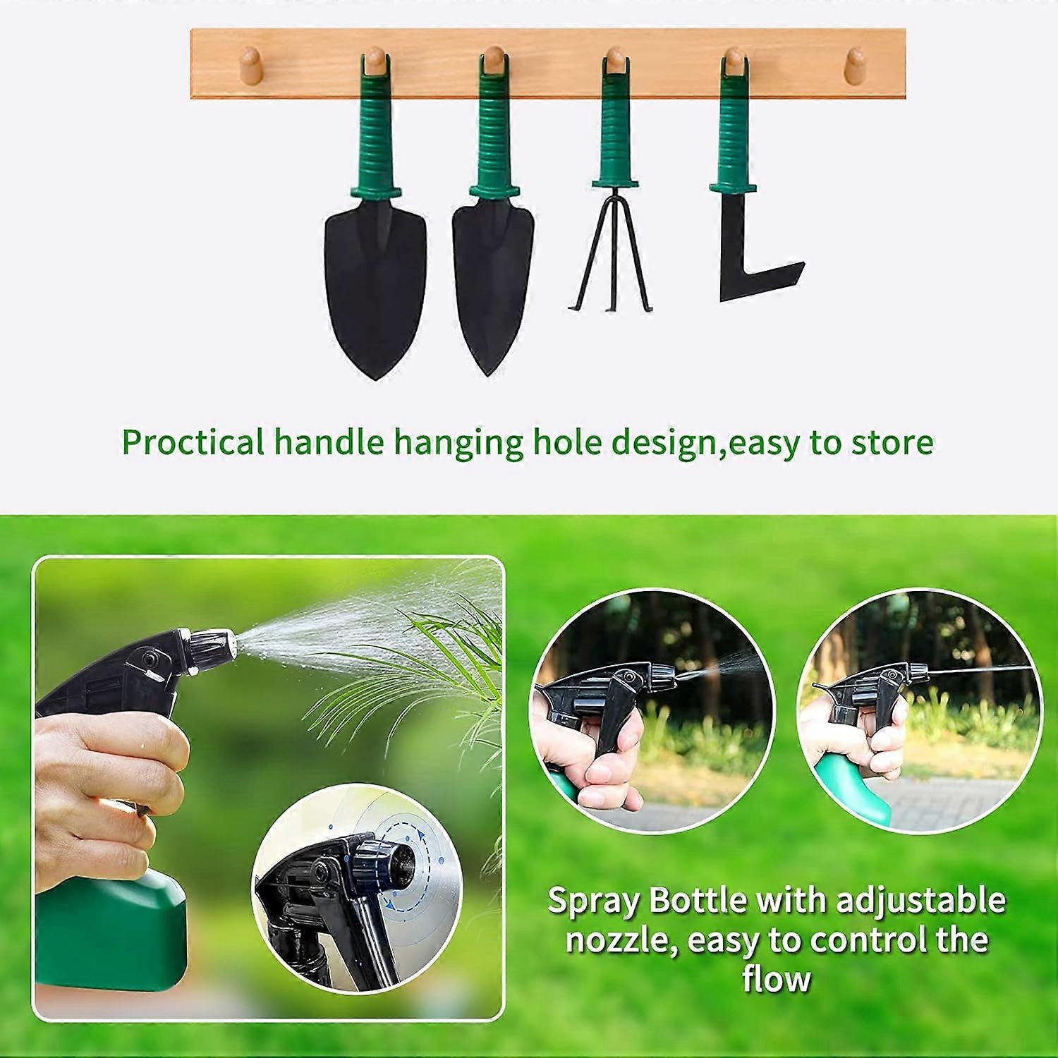 2024,Garden Tool Set, 10Pcs Gardening Tool Kits With Transplanters ...