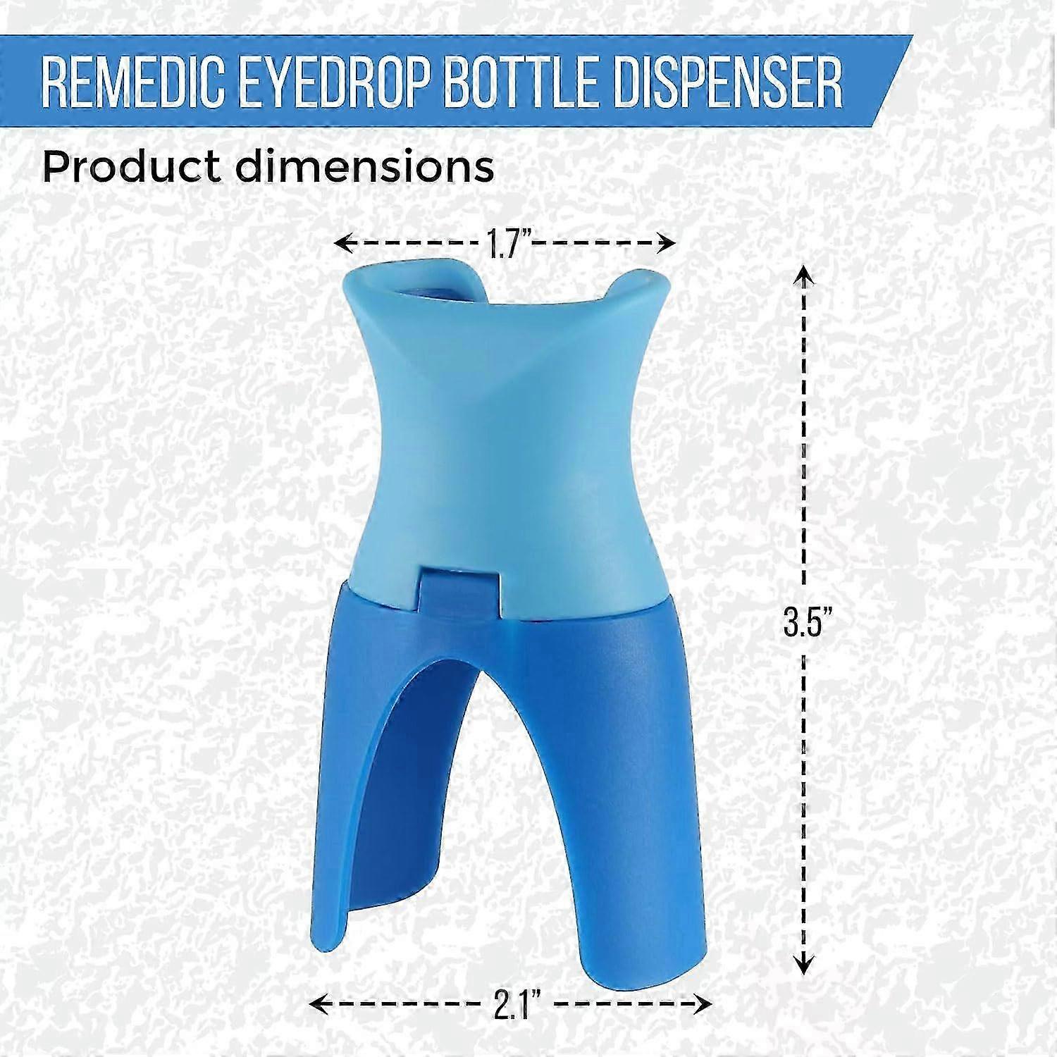 Eyedrop Bottle Dispenser, Portable Eye Drop Applicator, Reusable Eye ...