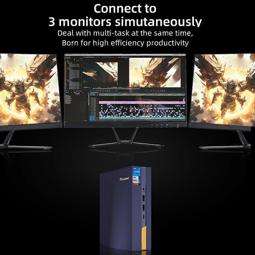 Mini PC Intel AD15 i9-11900H i7-12650H WIFI5 LAN 1000M 1TB Windows 11 ...