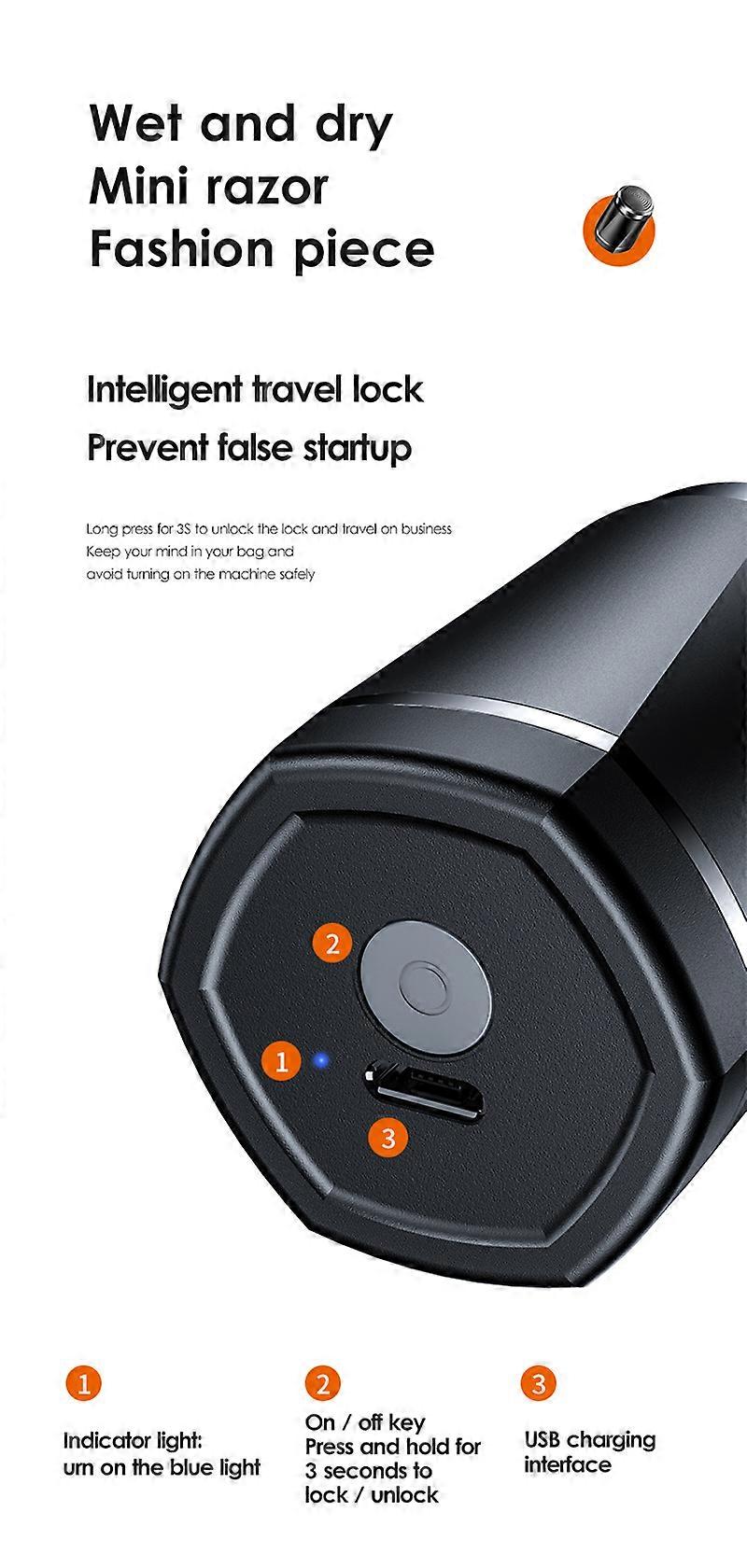 Sopami Mini Shaver, Enspiracle Shaver, Unisex Mini Portable Electric ...