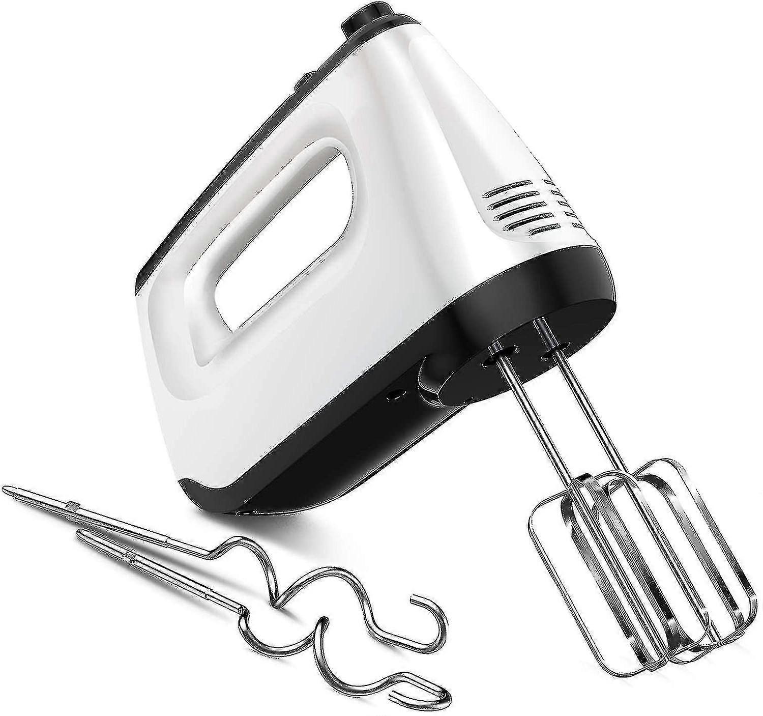 Hand Mixer, 6 Speed Levels 400w Hand Mixer With 2 Whisks & 2 Dough ...