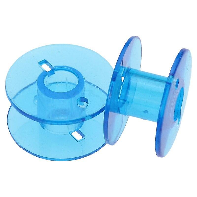 10 St tomma spolar symaskin spolar färgglada plastfodral förvaringslåda ...