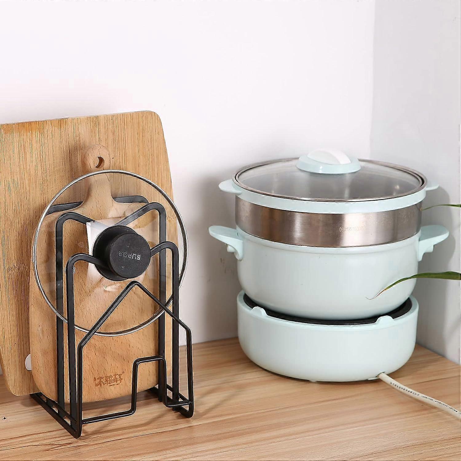 Chopping Board Stand, Pot Lid Holder, Chopping Board Holder, Pot Lid ...