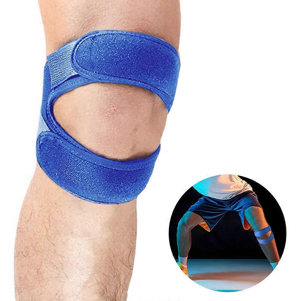 Patella Tendon Support Band, Adjustable Neoprene-Knit For Knee Pain ...