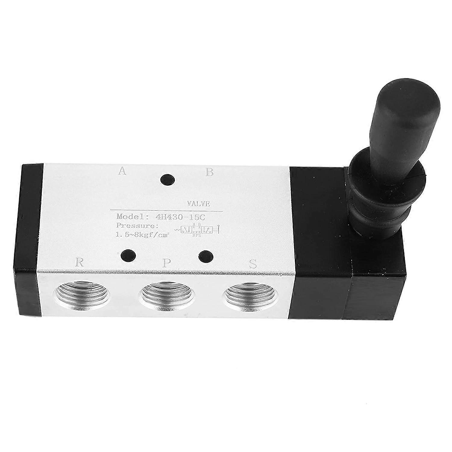 Manual Pneumatic Valve Control Hand Lever, 5 Port 3 Position Air Hand ...