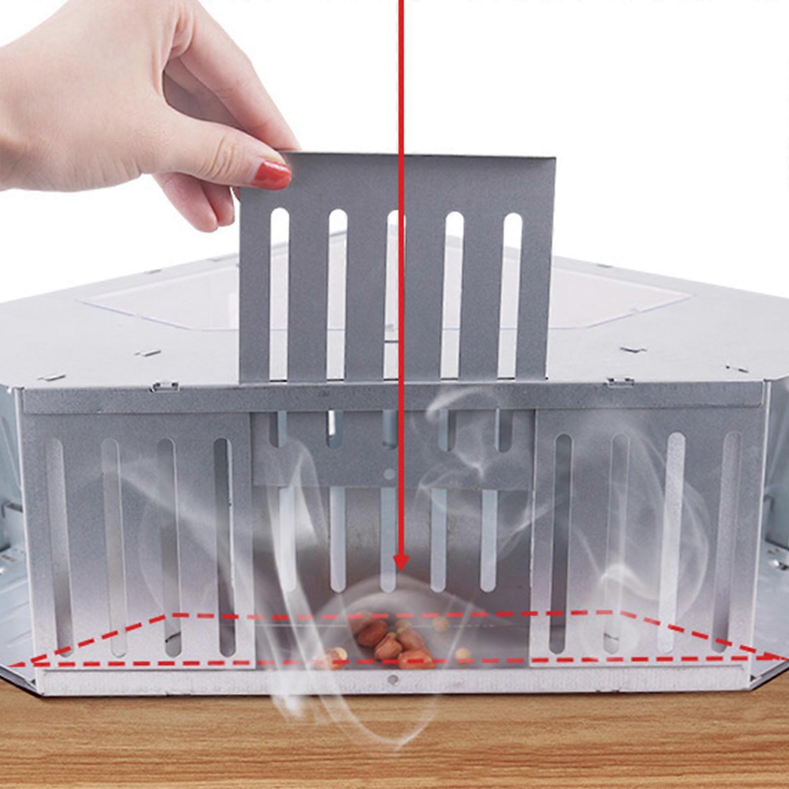 Automatic Continuous Mousetrap Reusable Large Double Door Mouse Trap ...
