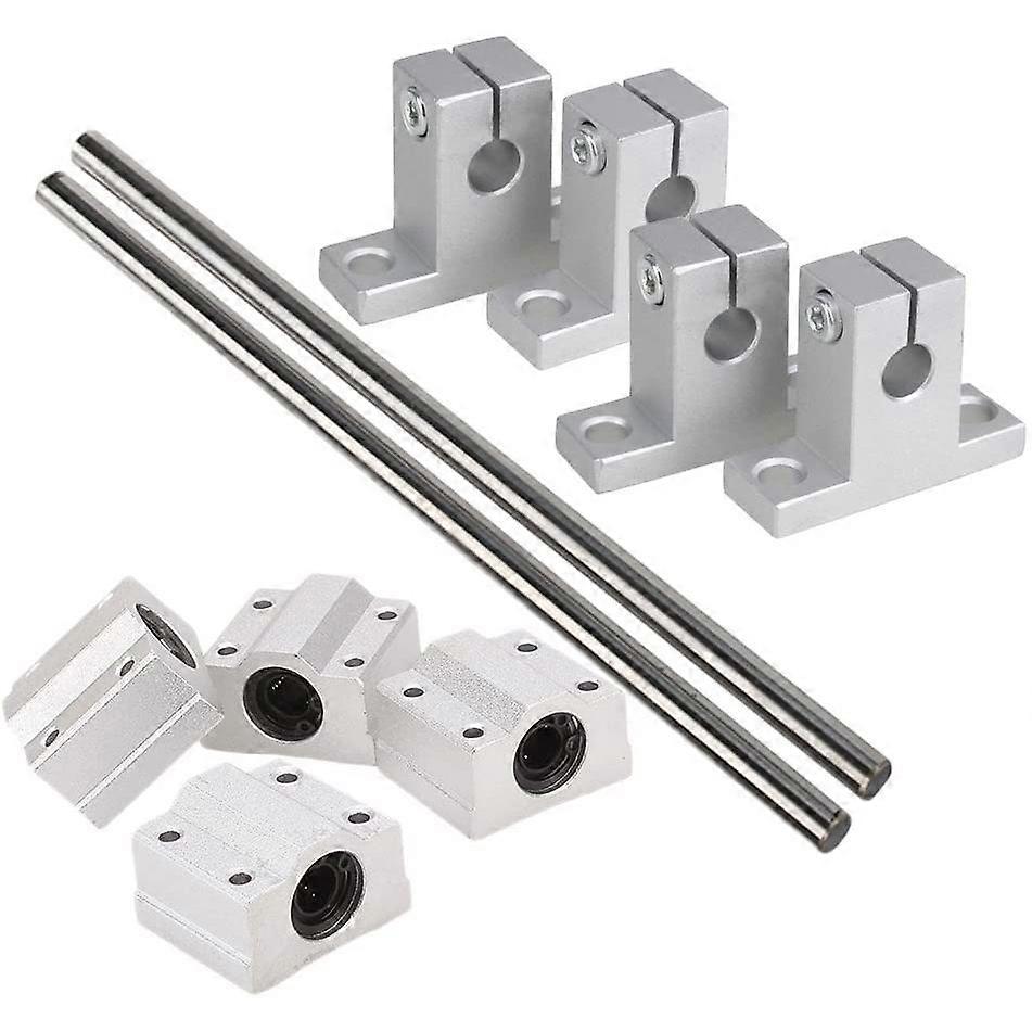 Horizontal Linear Bearing Slide Set 8mm Dia Linear Motion Bearing Slide ...