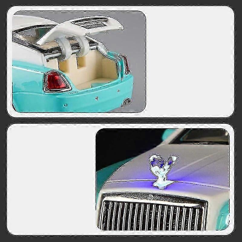 Rolls Royce Wraith Luxury Car Toy For Children 1/32 Diecast Miniature ...
