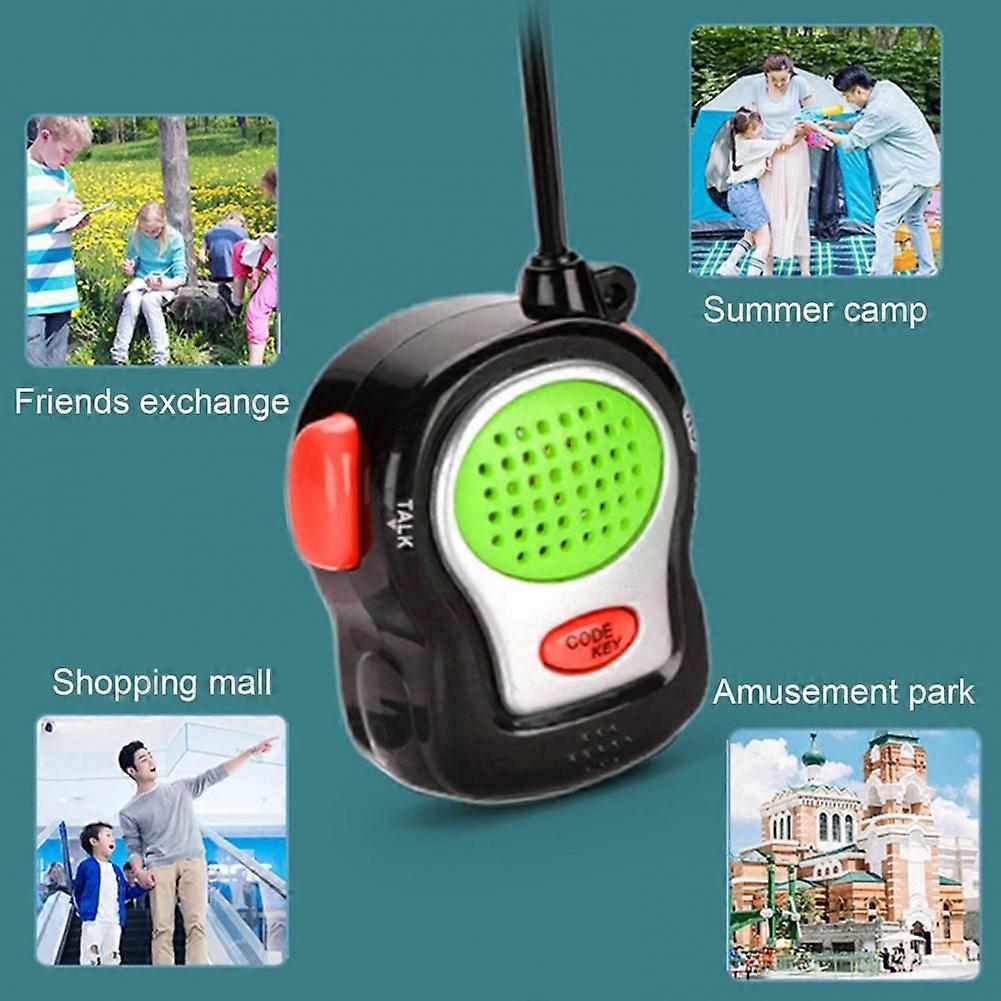 2Pcs Kids Intercom Toy Smooth Surface Wireless Mini Kids Walkie Talkies ...