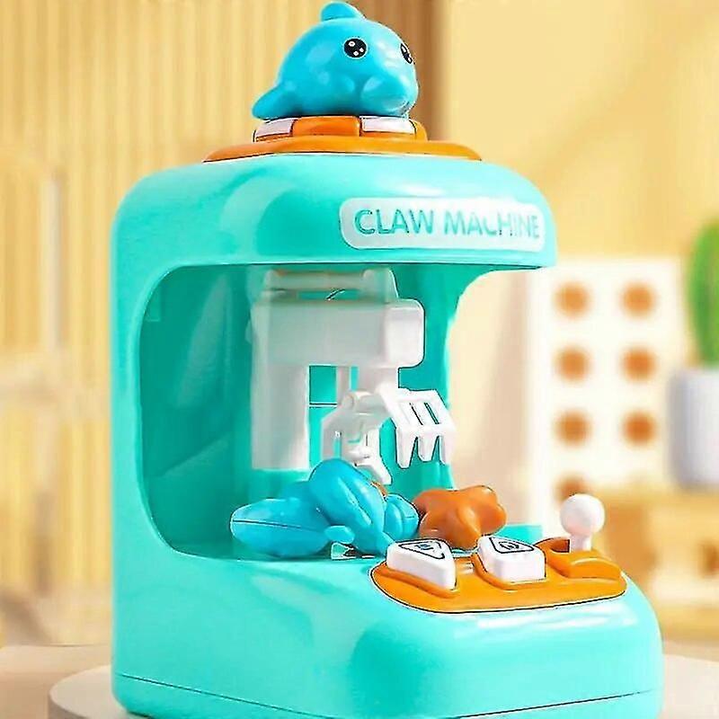 Kids Claw Machine Toy Doll Grabbing Machine Play Game Mini Claw Catch ...
