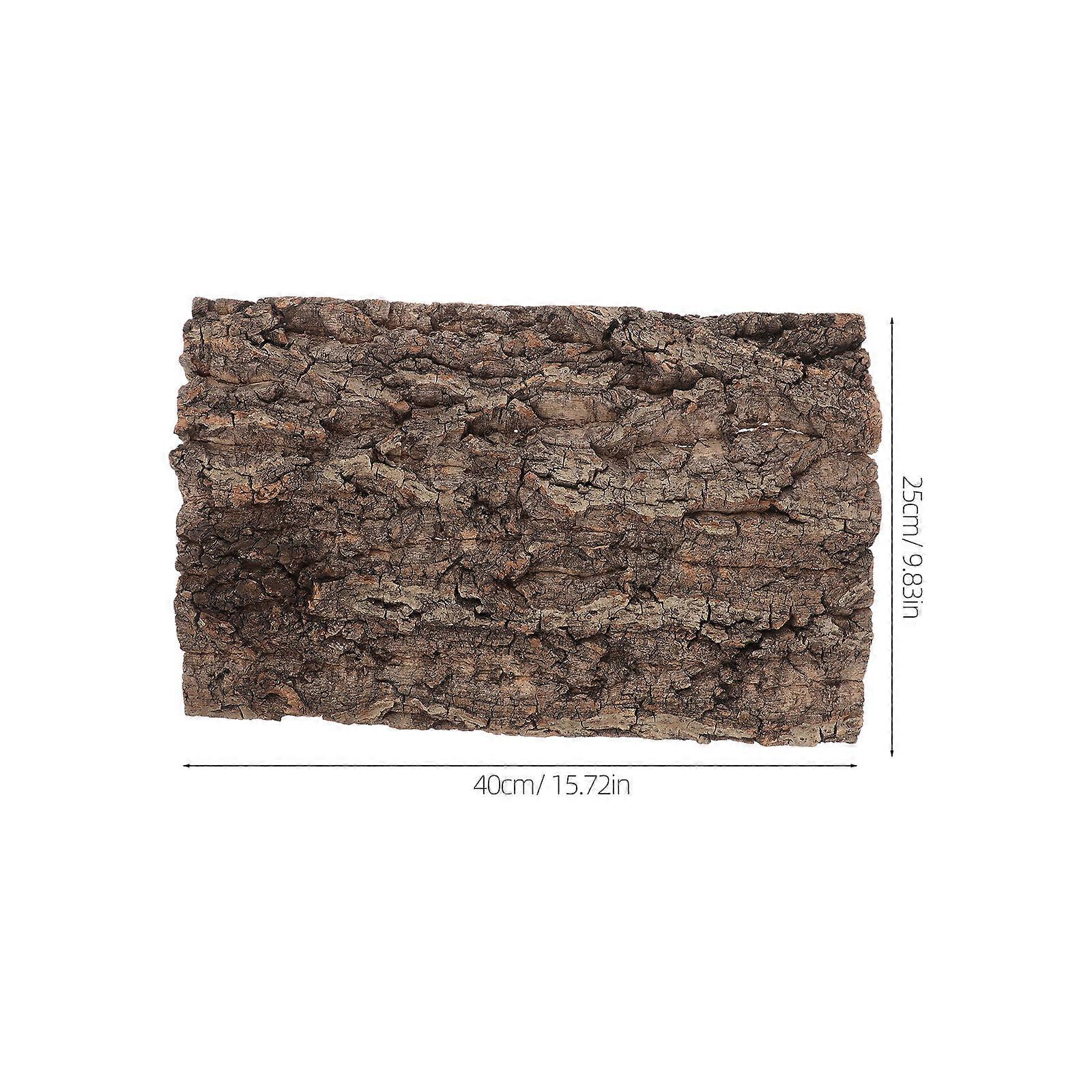 Cork Bark Background Board Natural Material for Terrarium | Fruugo UK