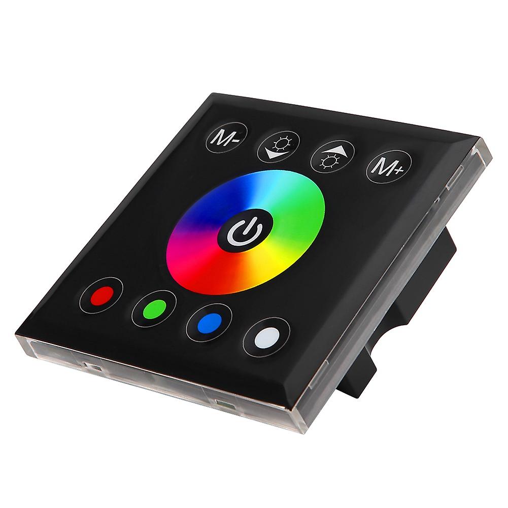 Wall Mounted Colorful Rgbw Led Touch Panel Controller Dimmer Switch For ...