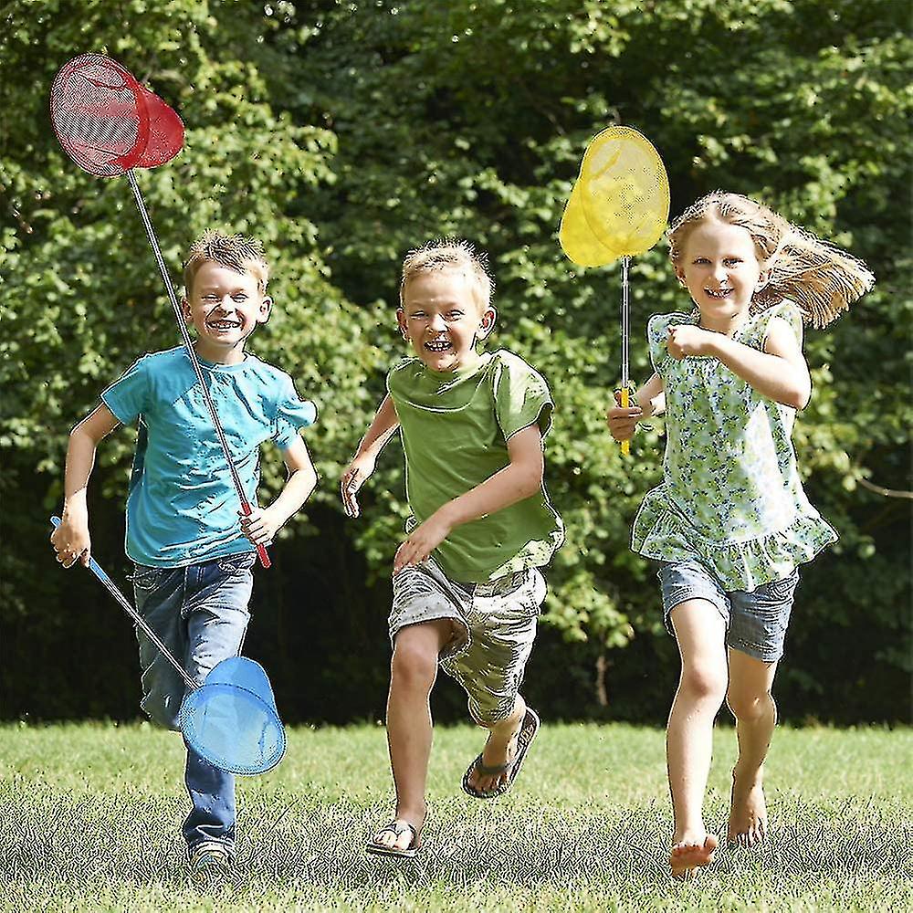 3pcs Telescopic Butterfly Net Fishing Nets Extendable From 15 To 34 ...