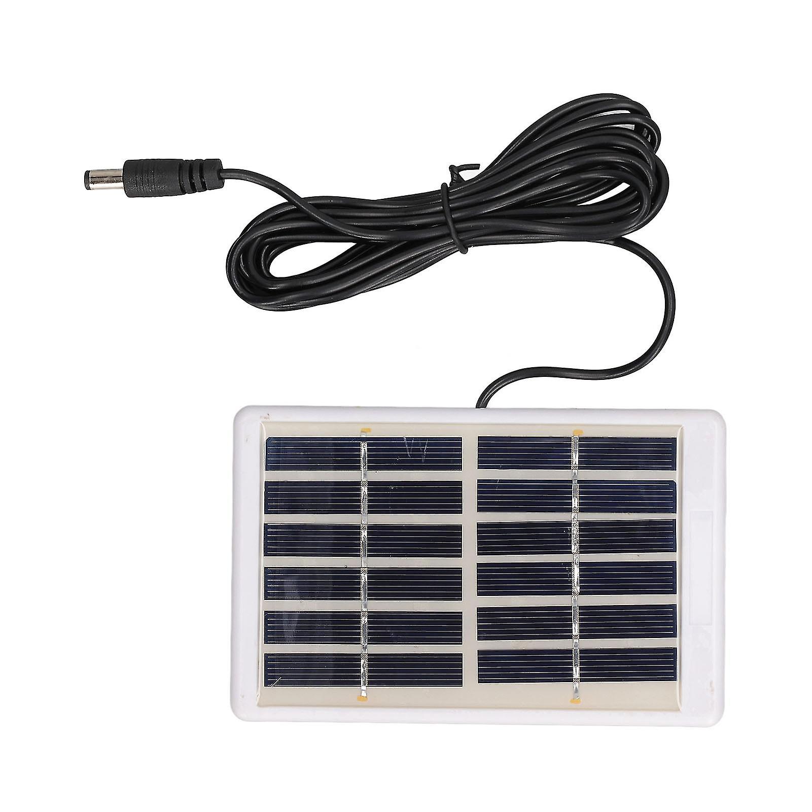 Solar Panel 1.2w 6v 9v Lightweight Portable Polysilicon Crystals Dc ...
