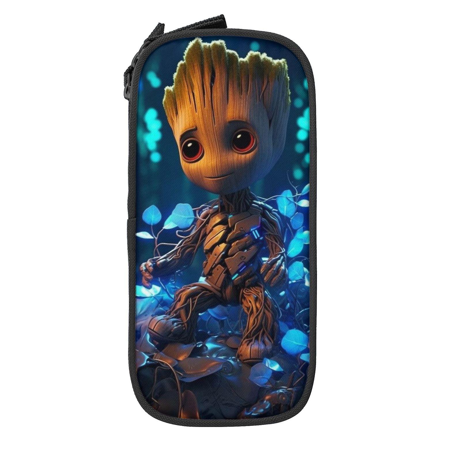 I Am Groot Big Capacity Pencil Case, Large Pencil Pouch Pen Box Bag ...