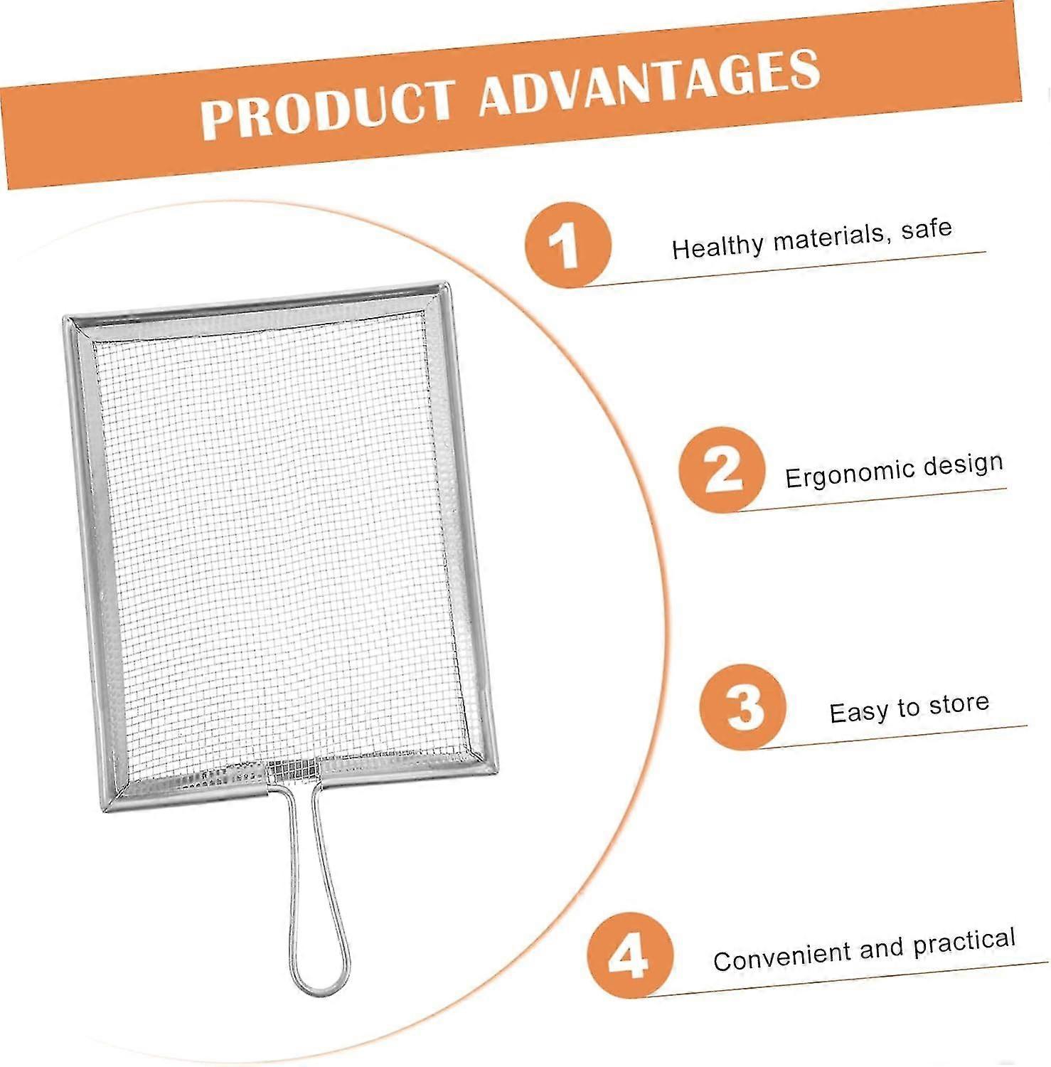 Glaze Sieve Soil Reinforcement mesh Potting Soil Sieve mud Filter Sieve ...