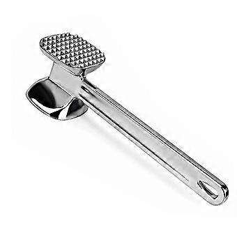 Metal Meat Tenderizer, Kitchen Aluminum Meat Mallet Metal Tender Steak ...