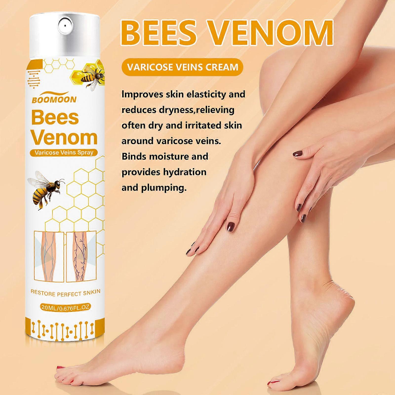 Bee Venom vénás spray, Bee Venom visszér elleni spray, megnyugtatja a ...