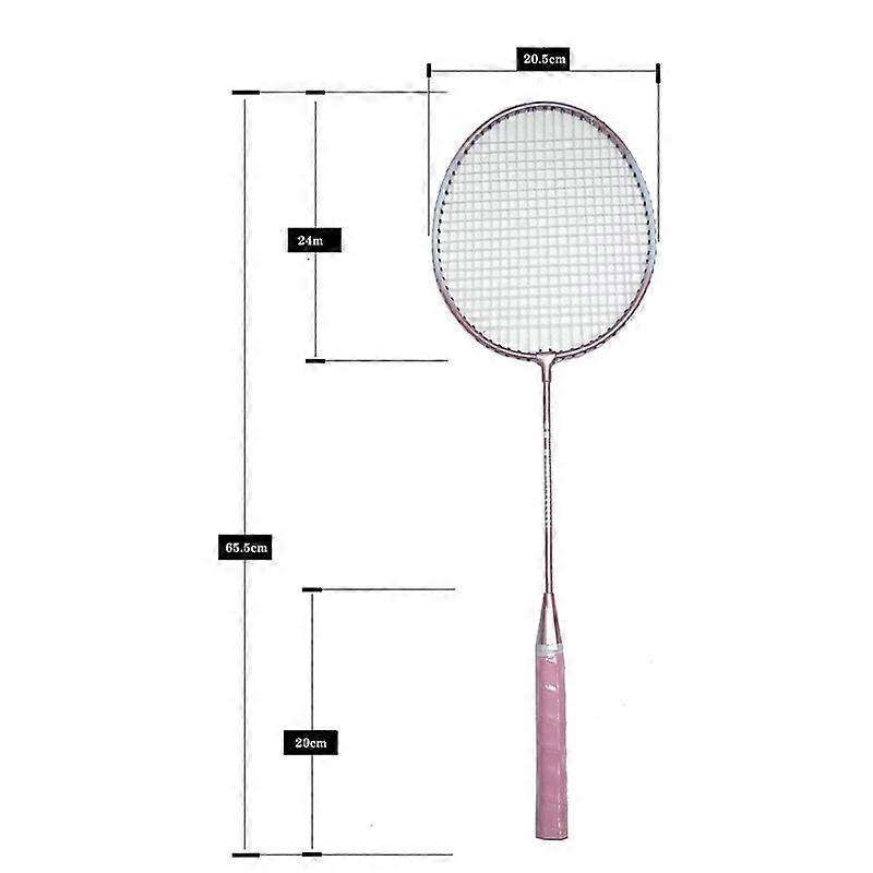 2pcs Badminton Rackets and Carrying Bag Set Badminton Racquet Set ...