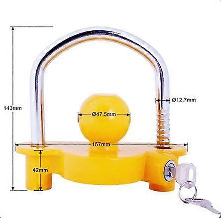 Trailer Lock Trailer Lock Towbar Lock Trailer Lock Caravan Lock ...