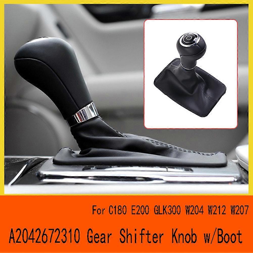 A2042672310 Gear Shifter Knob W/Boot for C/E Class C180 E200 GLK300 ...