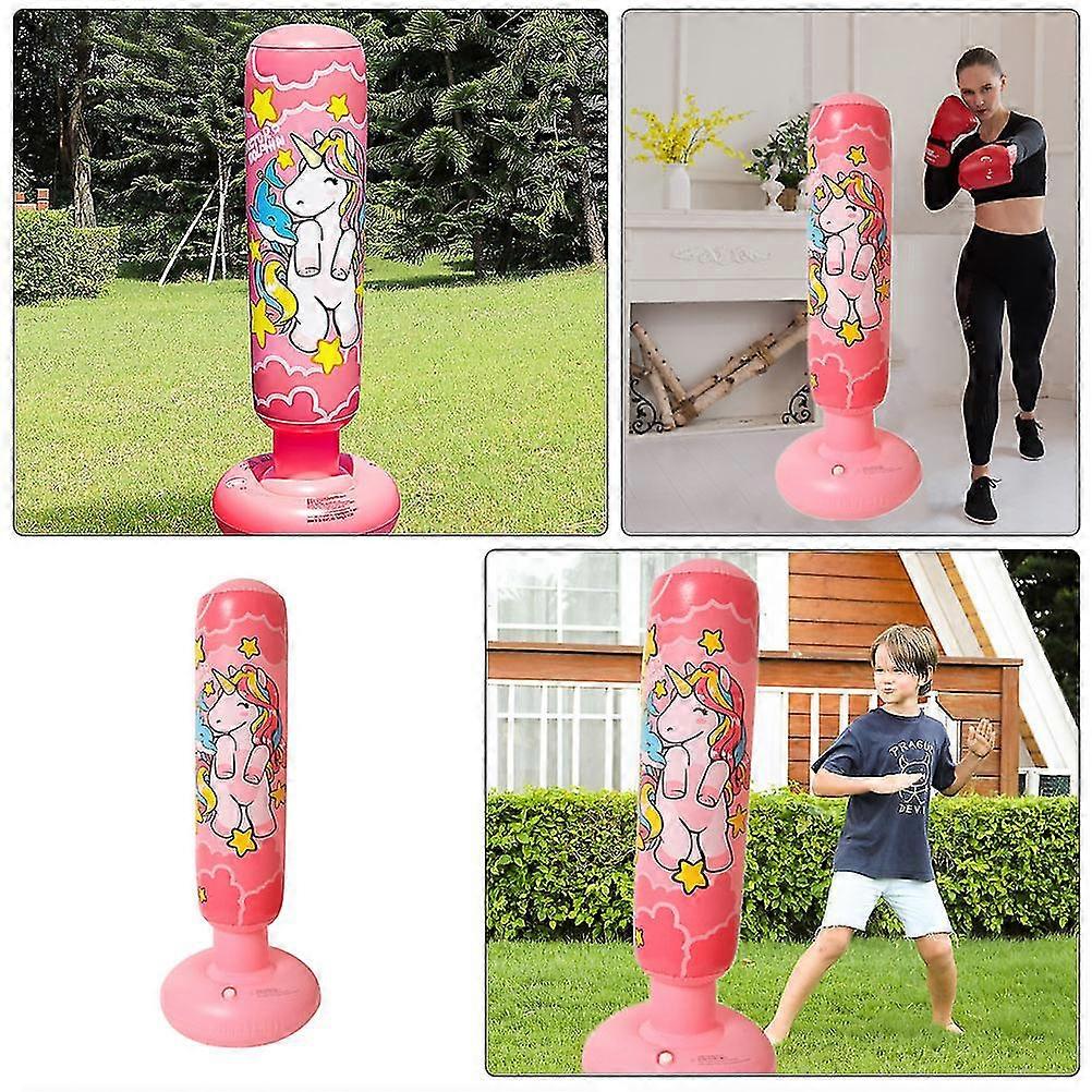 Inflatable Punching Bag Free Standing Cartoon Boxing Punch Bag for ...
