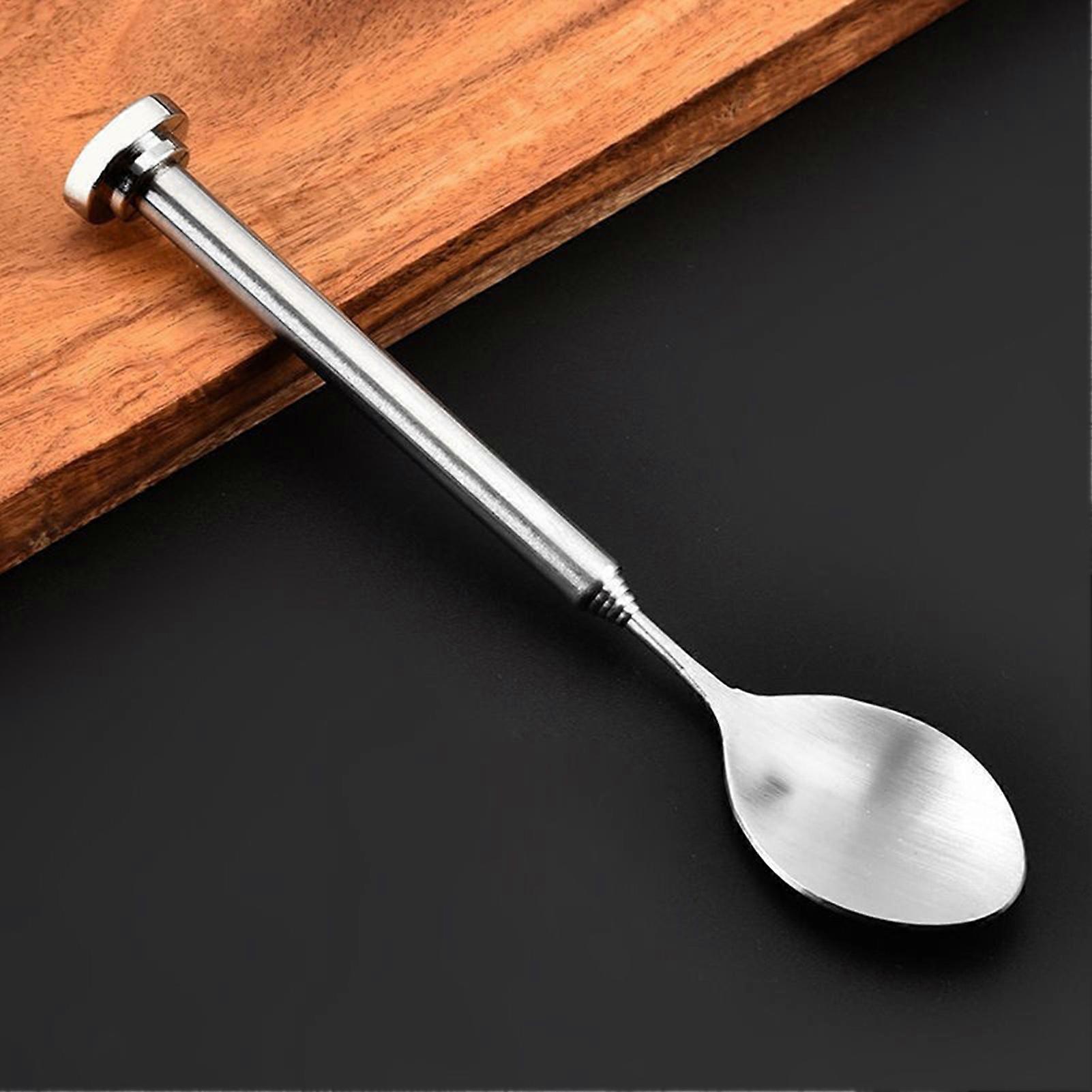 Bar Spoon Telescopic Easy to Carry Smooth Polished Mix Adjustable ...