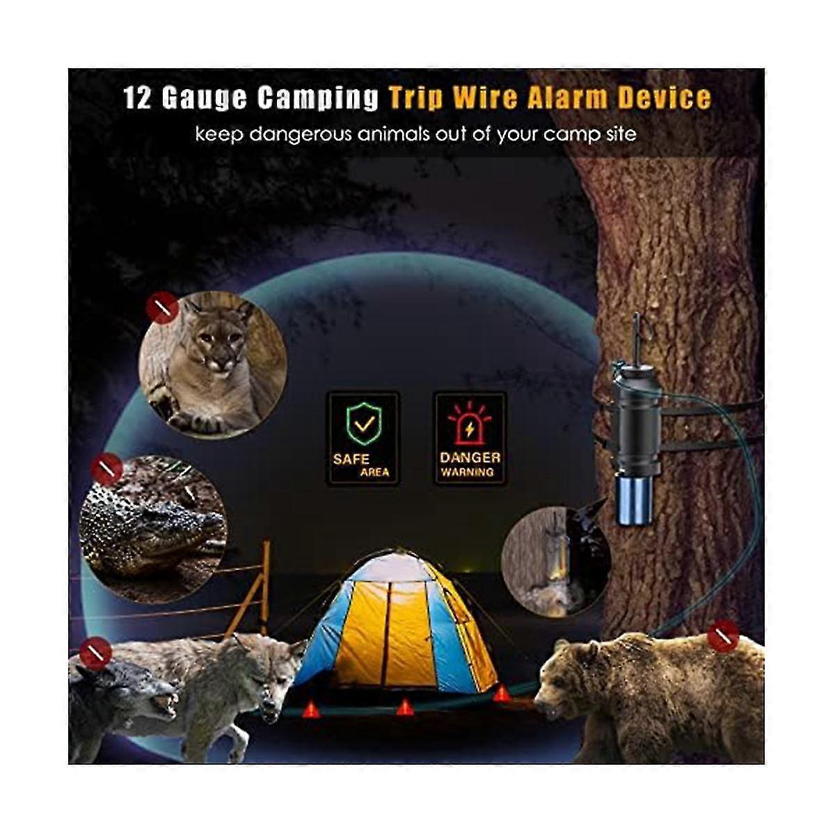 Perimeter Trip Alarm, Trip Alarm 12 Gauge Camping Trip Wire Alarm ...