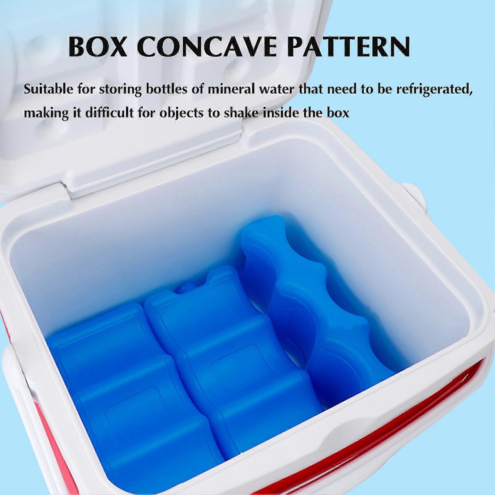 Reusable Ice Brick Ice Block Ice Pack Cooler Milk Storage Frozen Box ...
