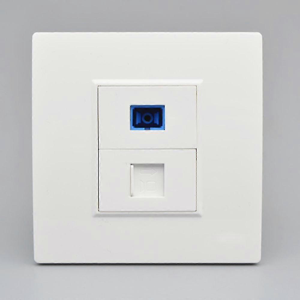 Sc Fiber Optic Interface, Wall Outlet, Rj45 Network Jack Panel ...