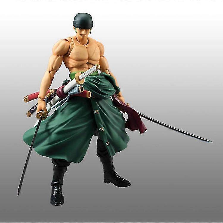 Anime Figure One Piece Zoro Action Figure Roronoa Zoro Figure Sculpture ...