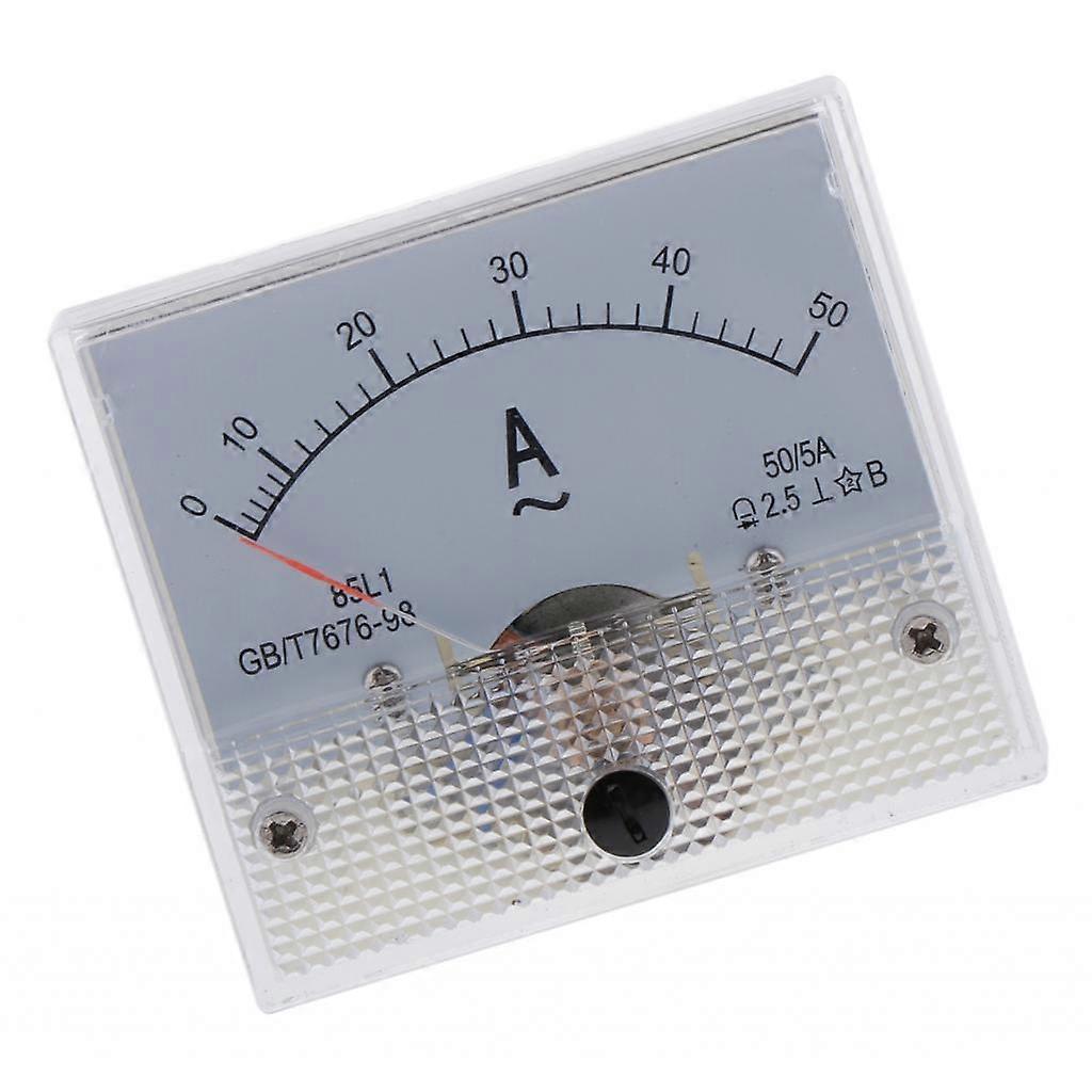 AC 85L1 Analog Panel Current Ampere Ammeter Gauge Ampere Meter 0-50A | Fruugo SE