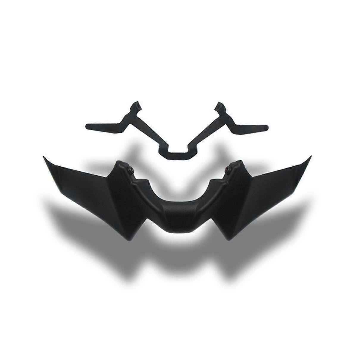 Motorcycle Sport Downforce Front Spoilers Aerodynamic Wing Deflector ...