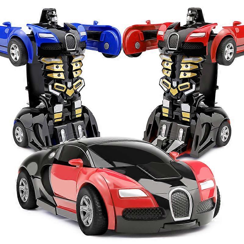 Transformers Robot Car, 2 in 1 Car Toys, Remote Control Transforming ...